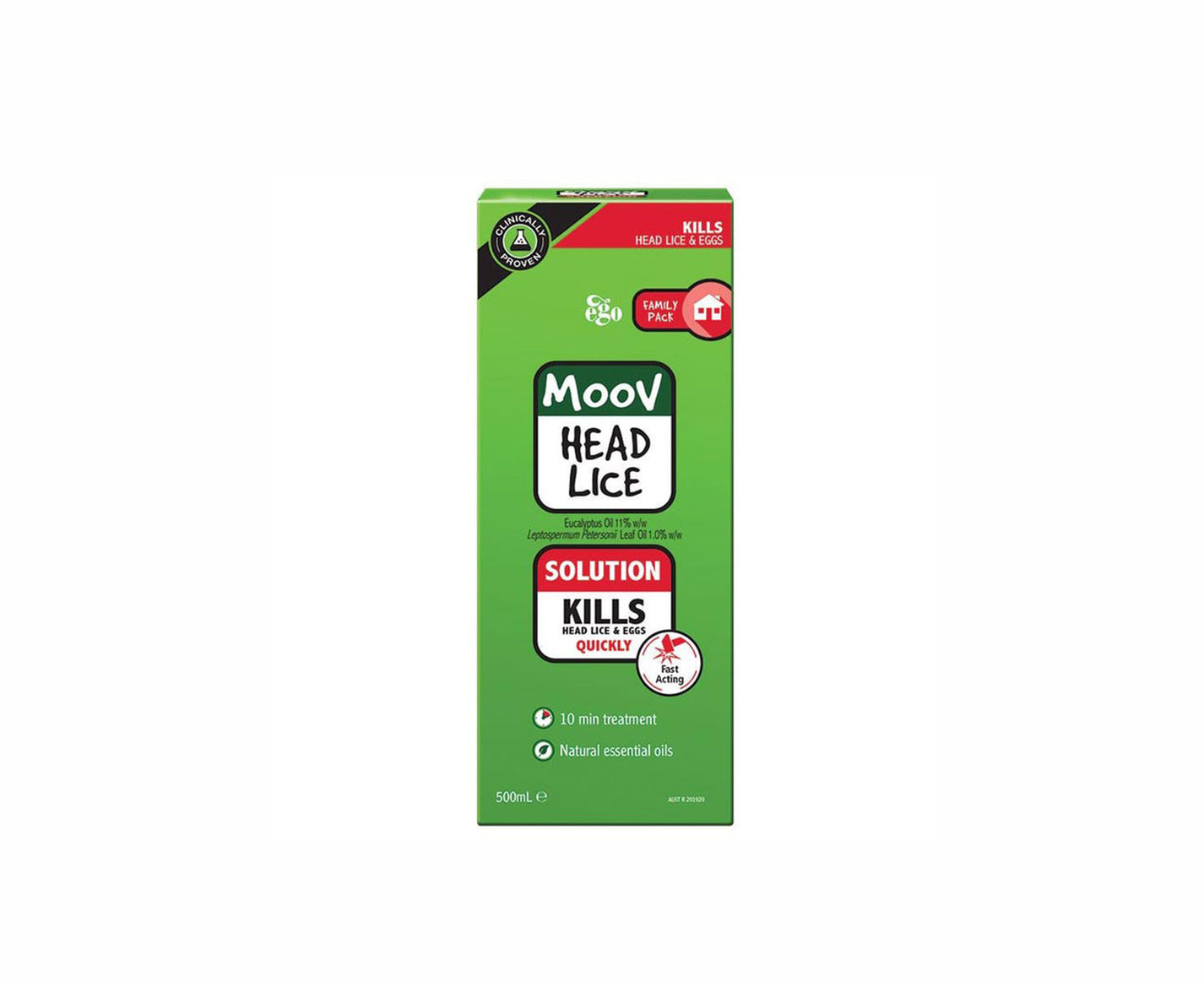 Buy Now Ego Moov Head Lice Solution 500ml | Zenith Pharmacy