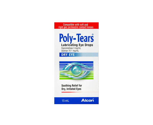Poly Tears Eye Drops 15mL